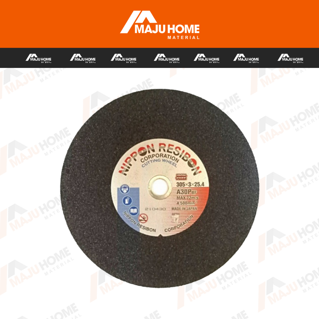 Jual Nippon Resibon Cutting Wheel/Batu Potong NR 12" Inch (305 x 3 x 25 ...
