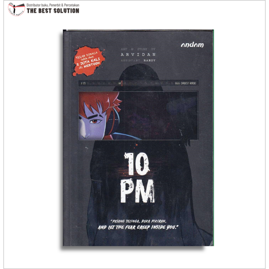 Jual 10Pm Pasang Telinga,Buka Pikiran And Let The Fear creeep Inside ...