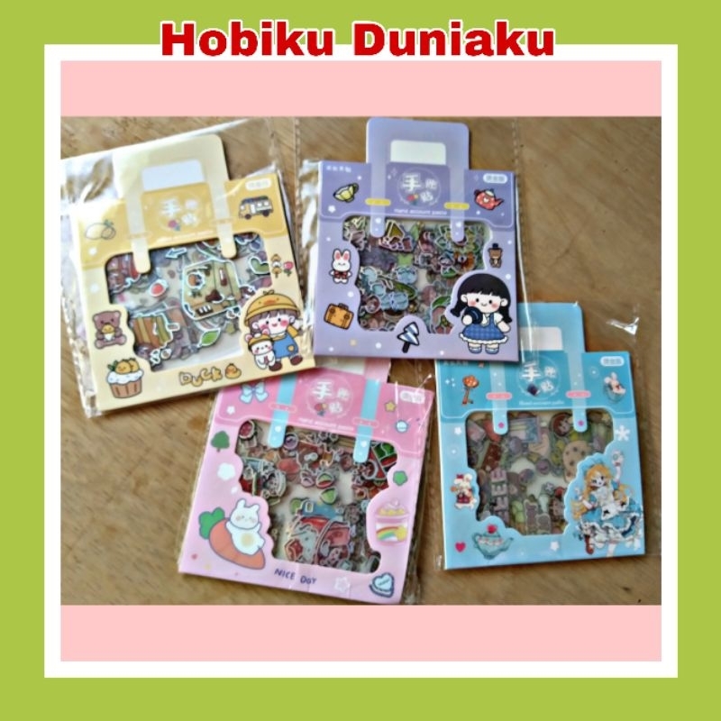 Jual Stiker Tas DIY/Sticker Tempel Jurnal Diary Viral | Shopee Indonesia