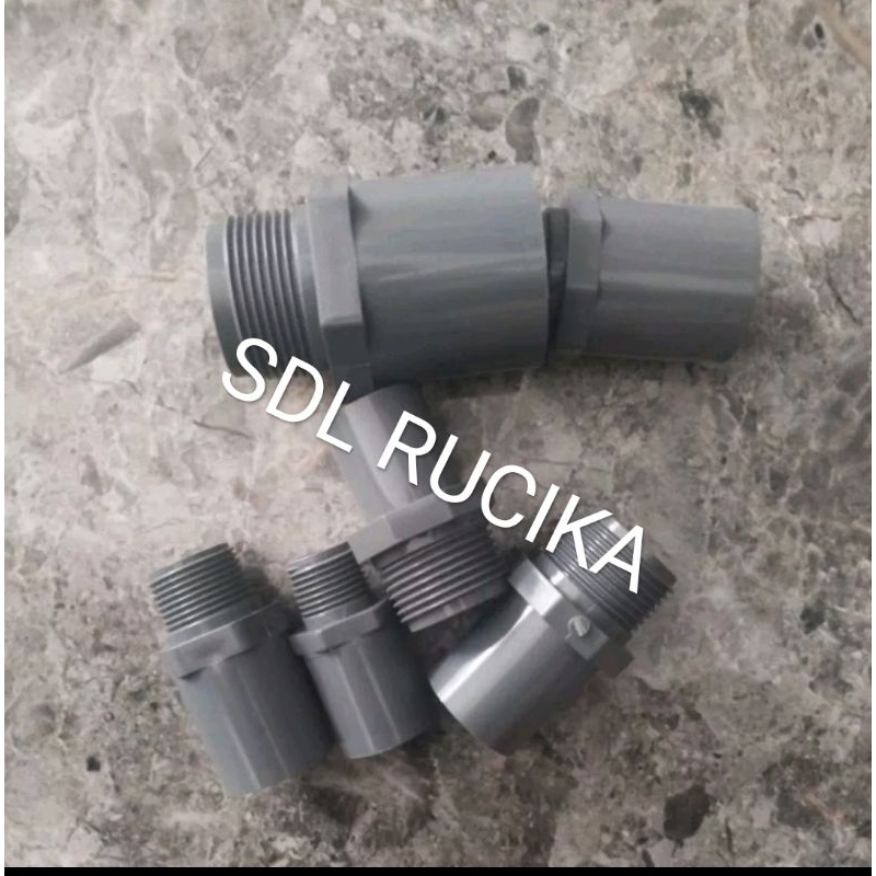 Jual SDL FITTING PVC RUCIKA | SOCKET / SOK DRAT LUAR | VALVE SOCKET ...