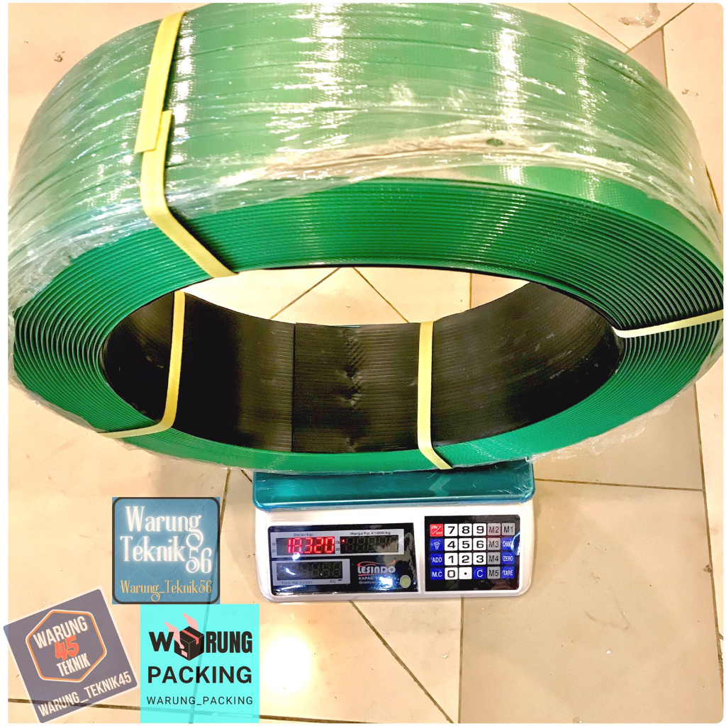 Jual Tali Straping strapping band PET 15mm 15,5 mm super heavy duty ...