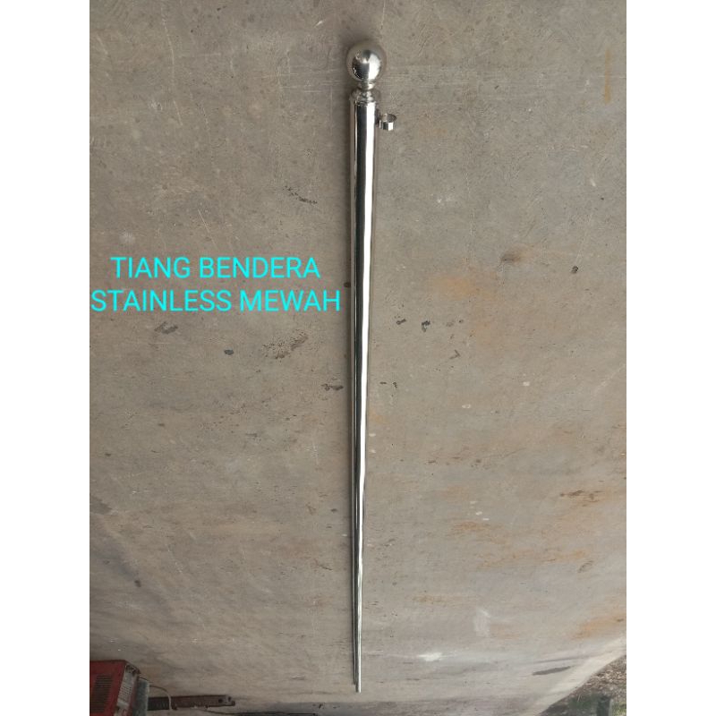 Jual tiang bendera stainlis mewah 1 inch p 3M | Shopee Indonesia