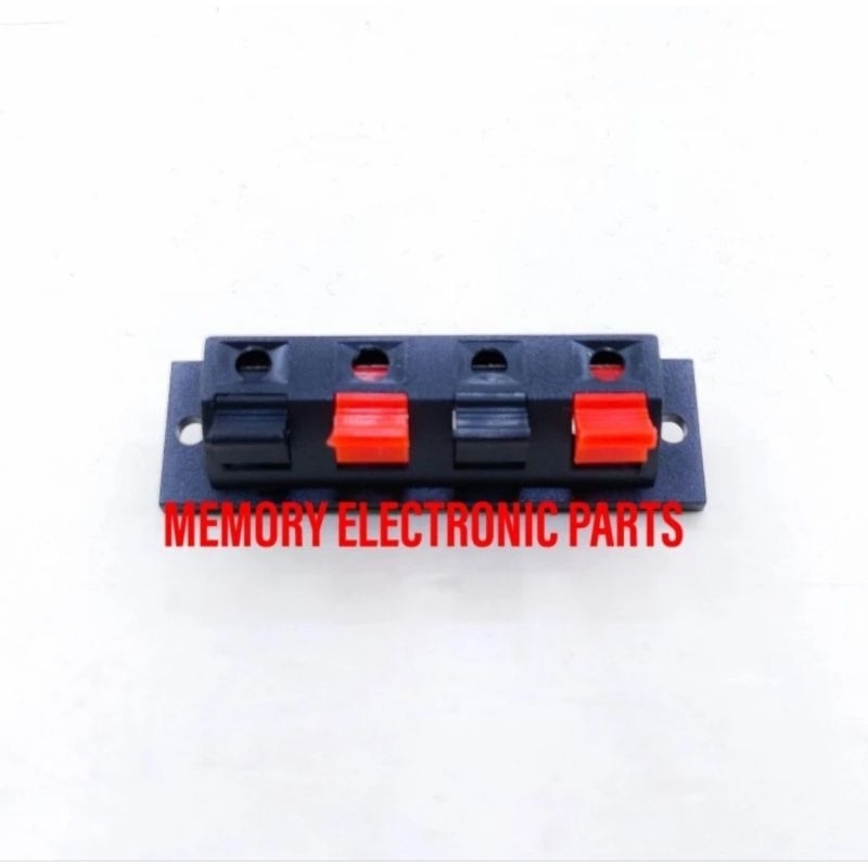 Jual Terminal Speaker 4Pin Jepit Kecil | Shopee Indonesia