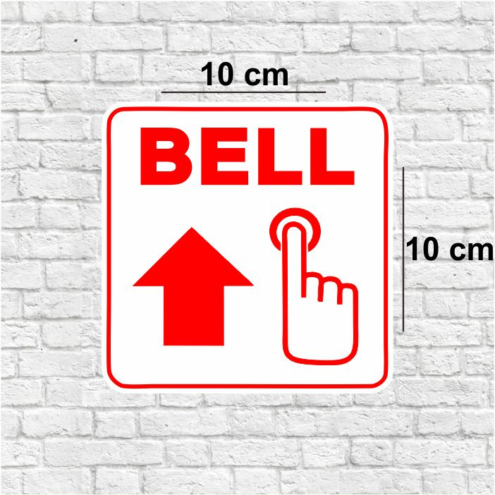 Jual Akrilik Sign Tanda BELL Putih Panah - Rumah / Kantor / Cafe (BLP ...