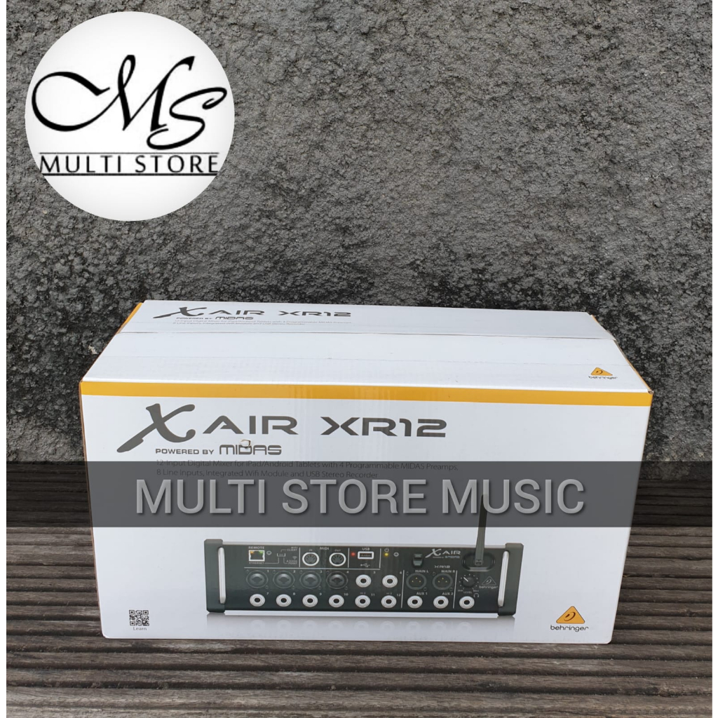 Jual Behringer X Air XR12 - XR 12 - 12 Input Digital Mixer Audio with Wifi - GARANSI RESMI ...