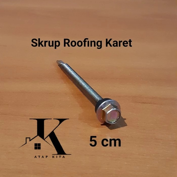Jual Baut Roofing Camel 5cm / Baut Spandek / Mur Spandek per pcs ...