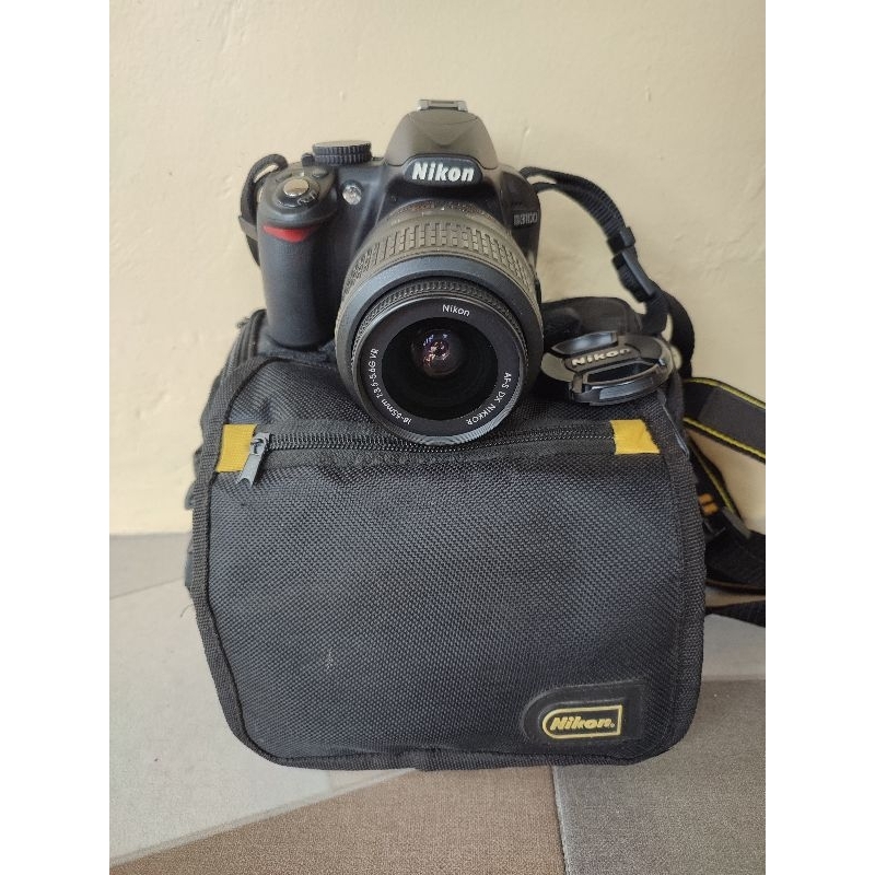 Jual NIKON D3100 KIT 18-55MM NO VIGNET MULUS TINGGAL PAKAI (FULL SET) | Shopee Indonesia