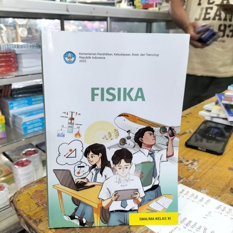 Jual buku paket fisika kelas XI 11 SMA kurikulum merdeka | Shopee Indonesia
