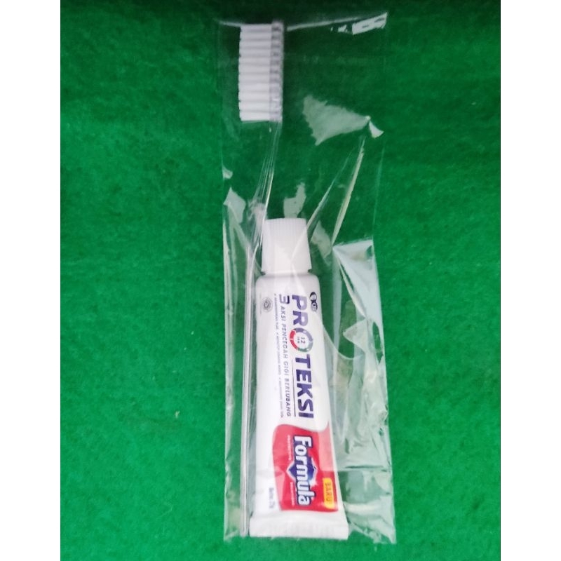 Jual sikat gigi hotel pepsodent/formula 30 pcs ( kristal pepso/formula ...