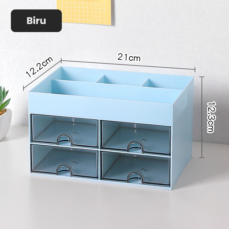 Jual Muzy Rak Kosmetik Laci Tingkat Laci Susun Rak Mini Aesthetic Laci ...