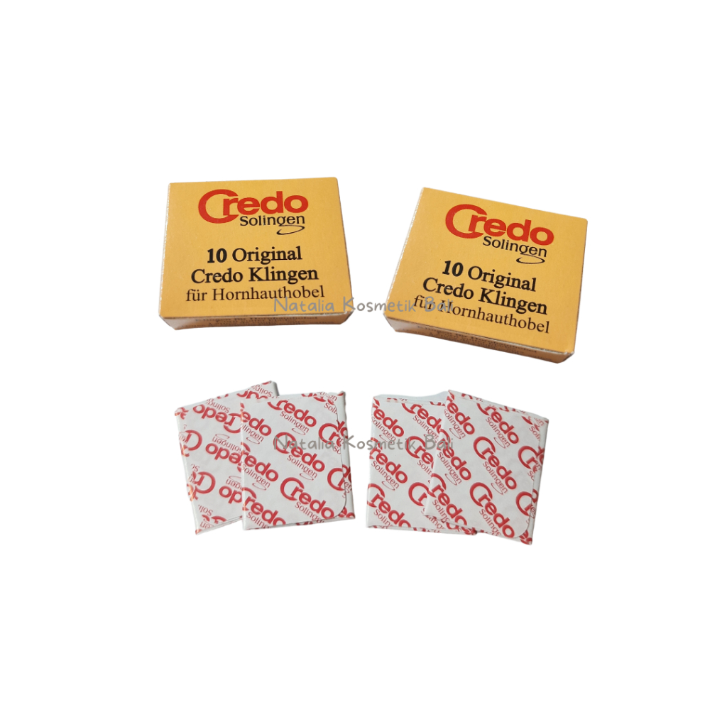 Jual Credo Solingen - 10 Original Credo Klingen - Silet Credo Orange ...