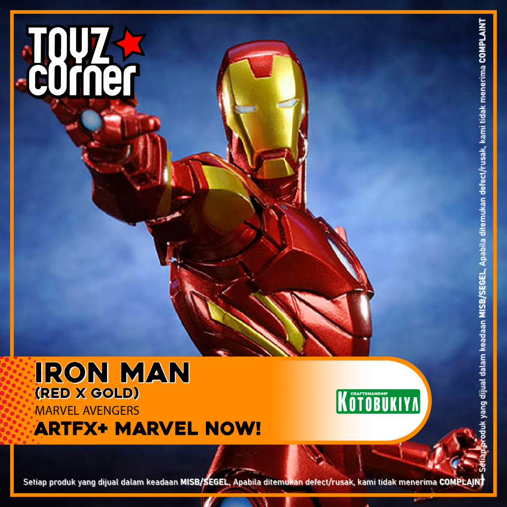 Jual Toyz Corner - Kotobukiya ARTFX+ Marvel Now 1/10 Scale Iron Man ...