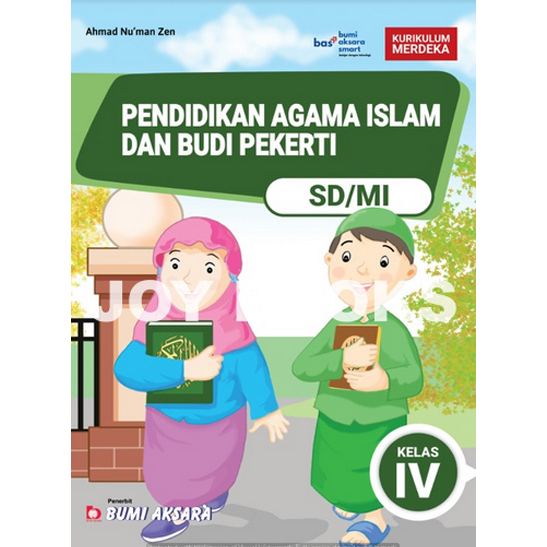 Jual BUKU BUMI AKSARA SD MI KELAS 4 PENDIDIKAN AGAMA ISLAM DAN BUDI PEKERTI KURIKULUM MERDEKA ...