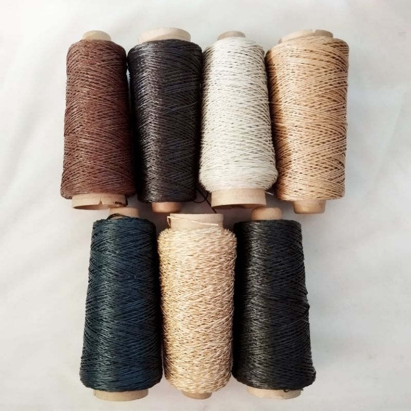 Jual Benang Rajut Raffia Waterproof / Tape Yarn / Raffia Tahan Air ...