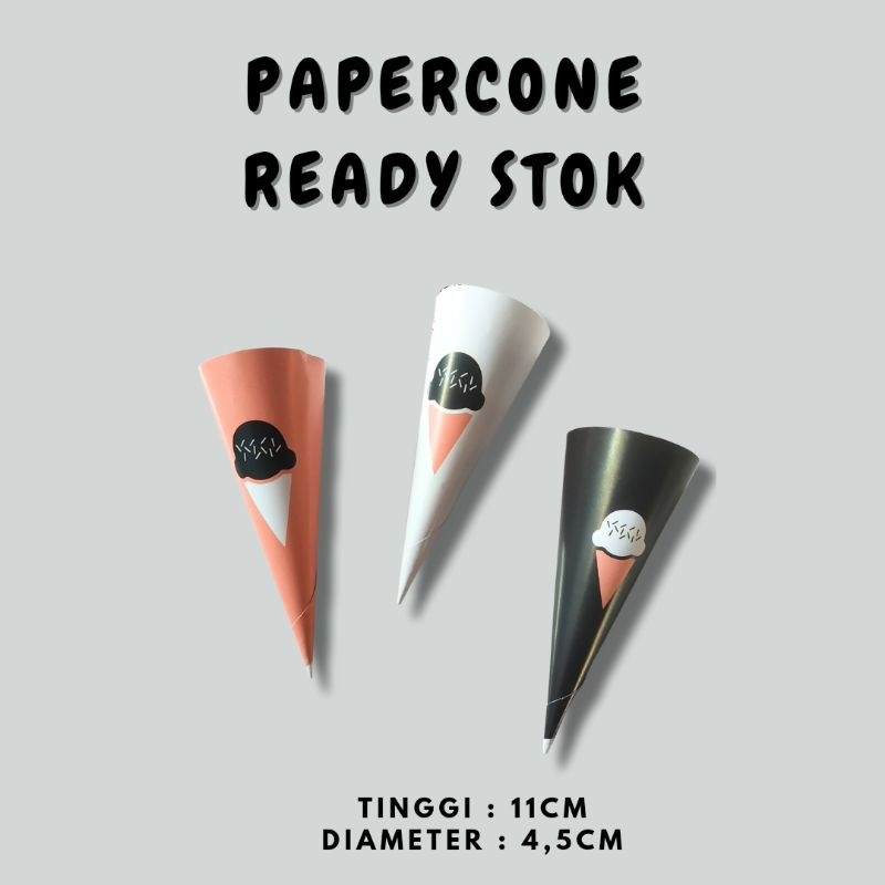 Jual Kertas Waffle Eskrim | Papercone Ice Cream | Kertas Contong Es ...