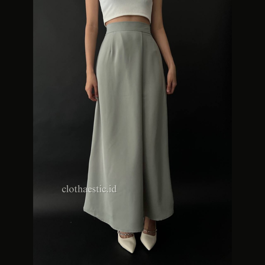 Jual Athena Skirt | A Line Maxi Skirt - Rok - Raya Collection - Rok ...
