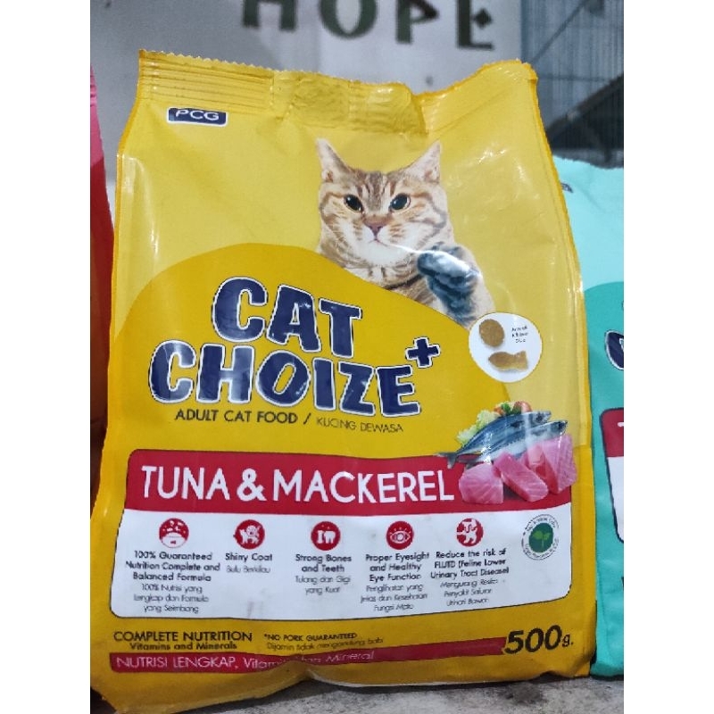 Jual cat Choize plus 500 gr adult dan kitten 450 gr | Shopee Indonesia