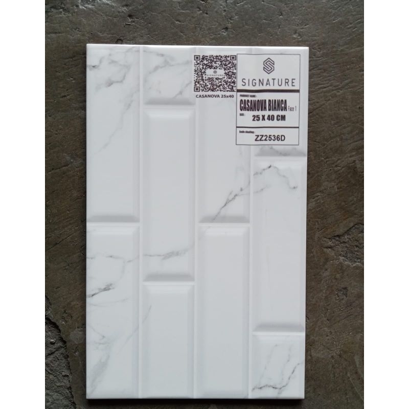 Jual keramik dinding 25x40 bata putih corak | Shopee Indonesia