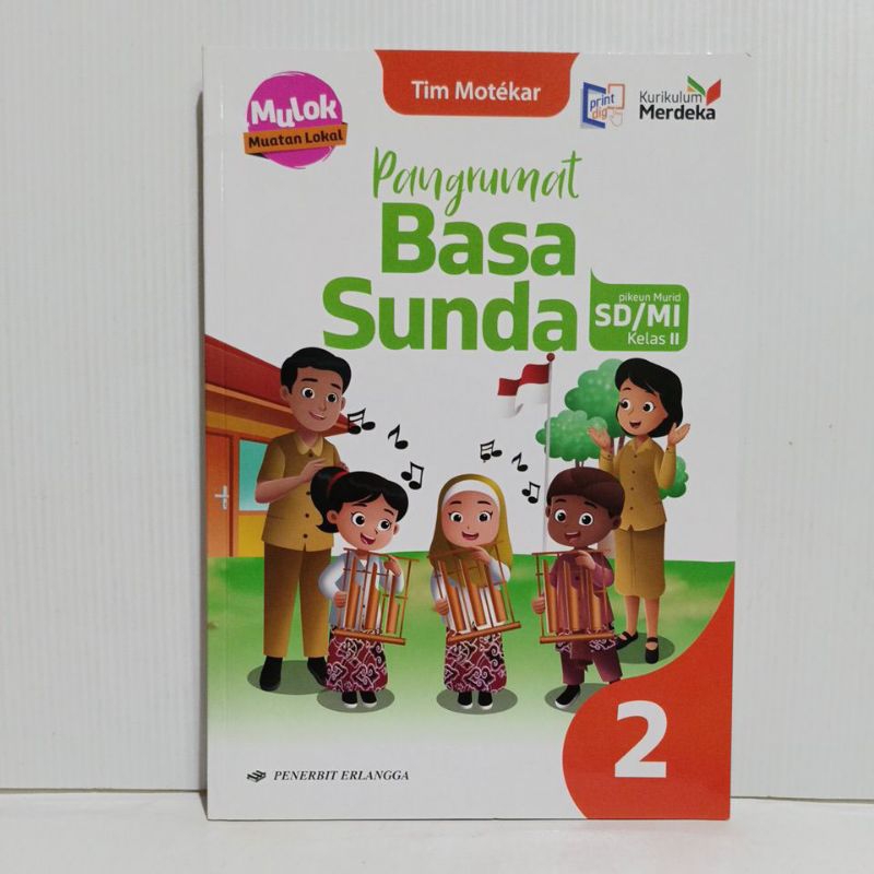 Jual Pangrumat Basa Sunda Kelas 2 SD Kurikulum Merdeka Erlangga Original | Shopee Indonesia