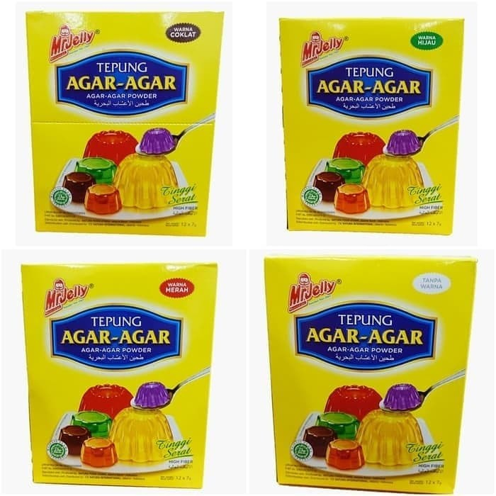 Jual MR JELLY (AGAR BUBUK) All Varian @ Sachet - MrJelly Jeli Pudding ...