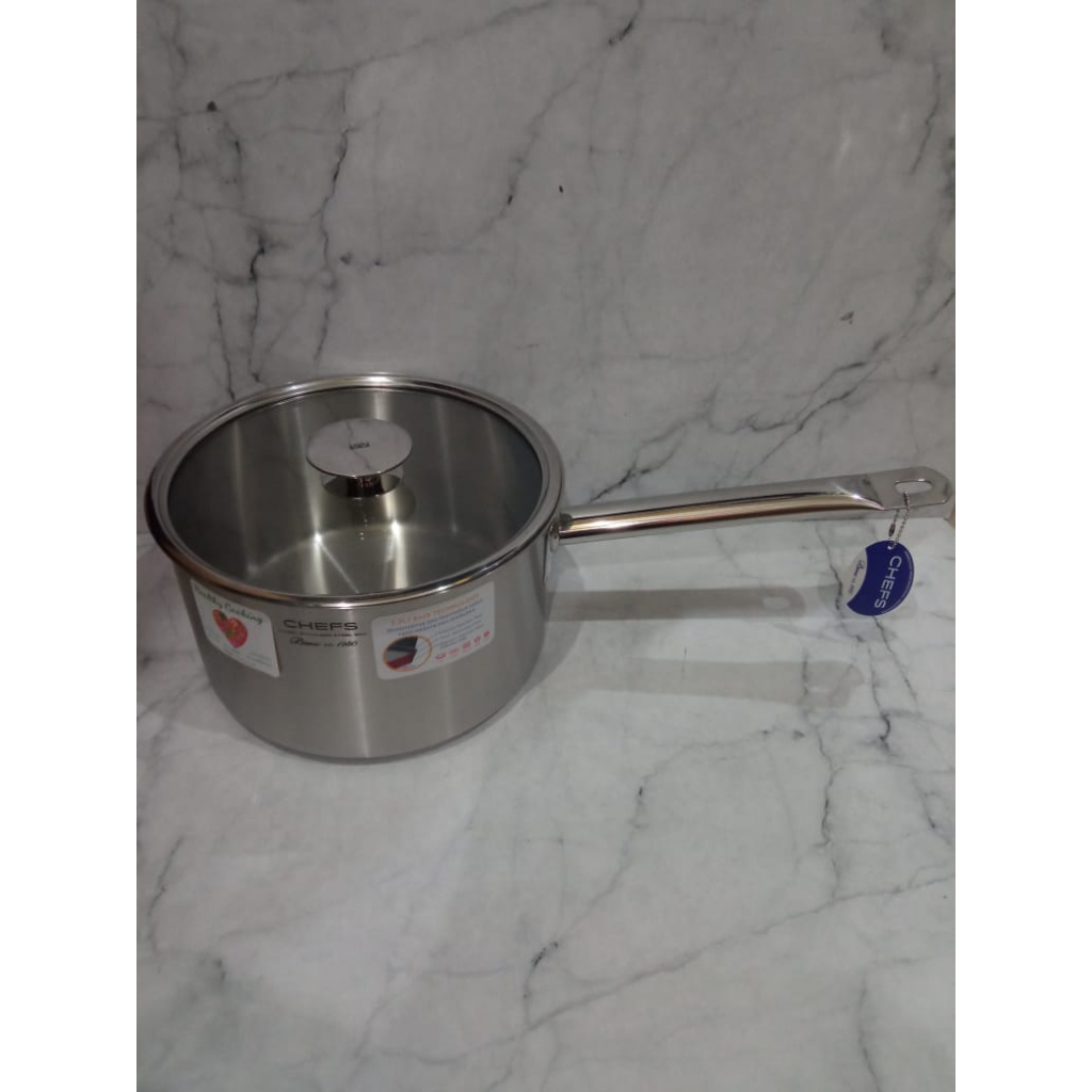 Jual Bima Chefs Sauce Pan 24cm 3-Ply Sus 304 Panci Rebus Mpasi Baby ...