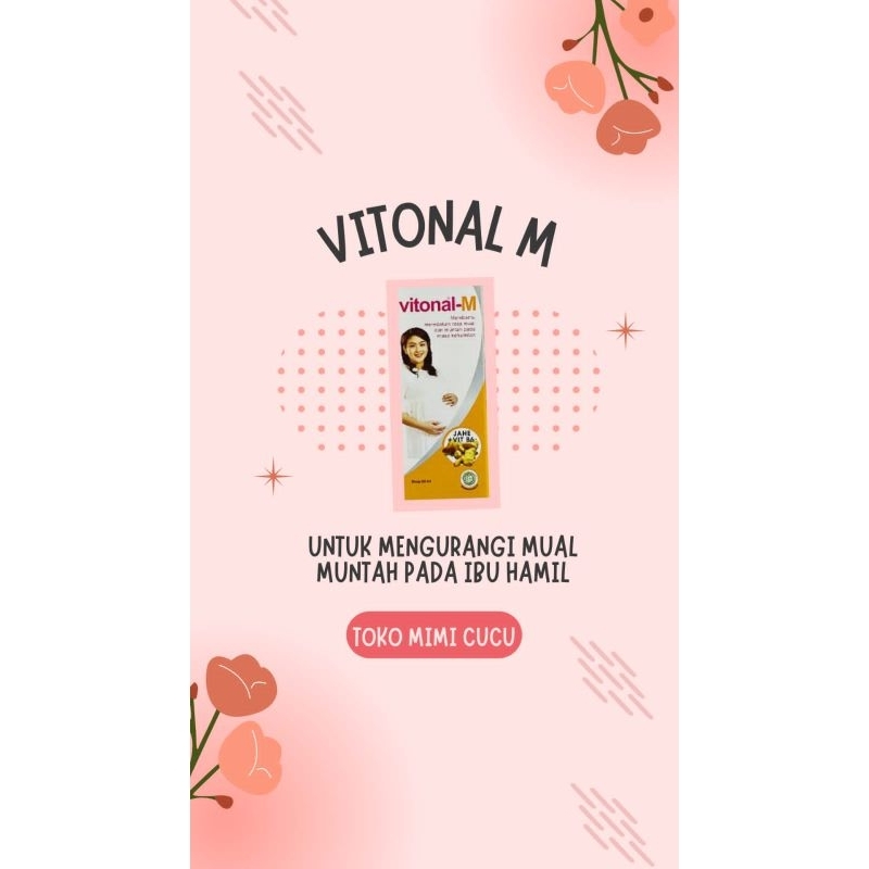 Jual VITONAL M SIRUP (MEMBANTU MENGURANGI RASA MUAL DAN MUNTAH PADA ...