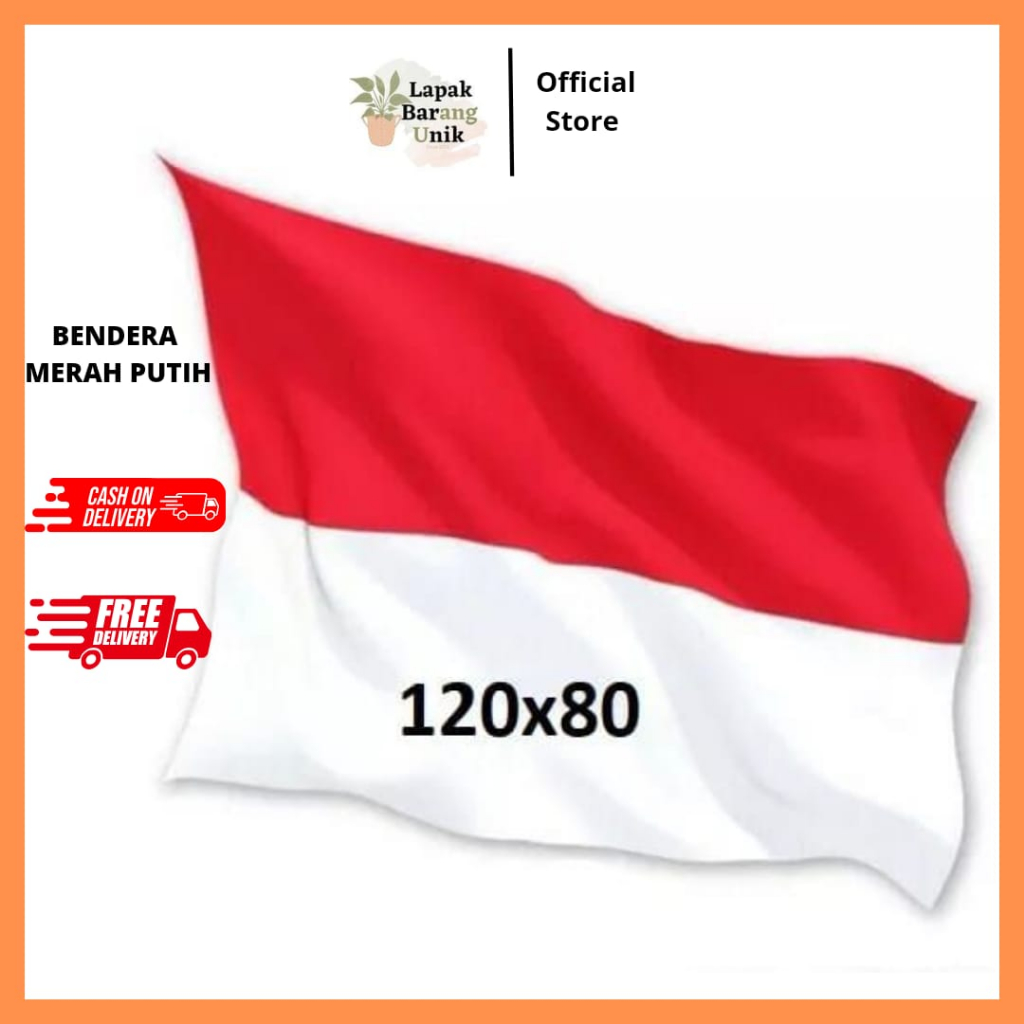 Jual BENDERA MERAH PUTIH UKURAN 60 X 90 BENDERA INDONESIA 80 X 120 CM ...