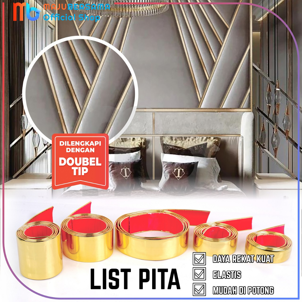 Jual LIST PITA SOFA/ LIST SOFA DIVAN / AKSESORIS SOFA HARGA PER METER | Shopee Indonesia