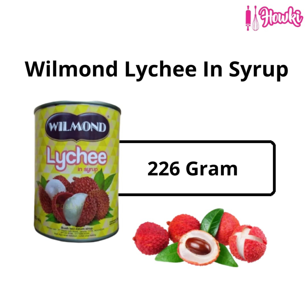 Jual wilmond lychee in syrup 226 gram | Shopee Indonesia