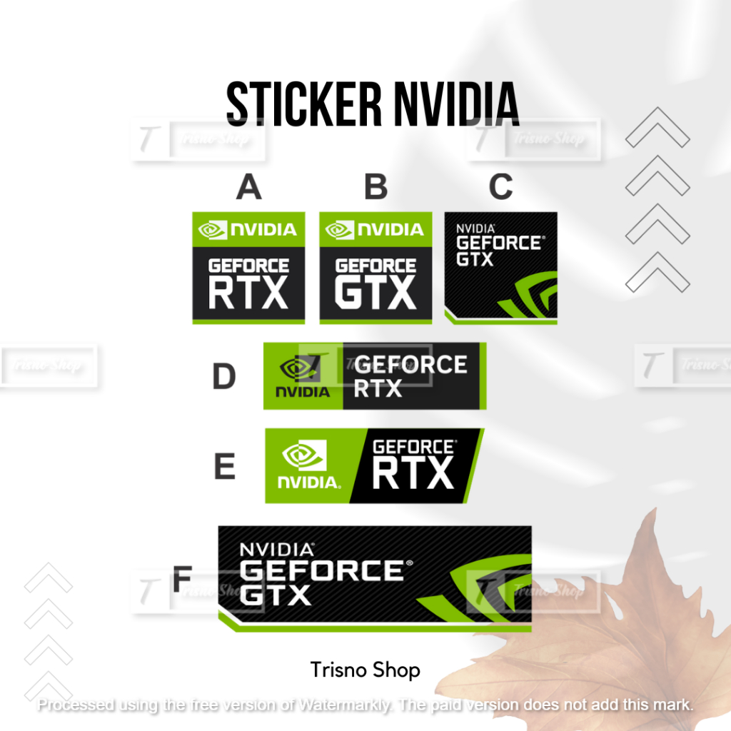 Jual Stiker Laptop Nvidia | Shopee Indonesia