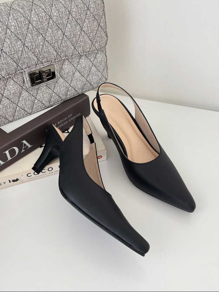Jual H-0103 Heels Sepatu Hak Wanita Sling Back Stiletto 7cm | Shopee ...