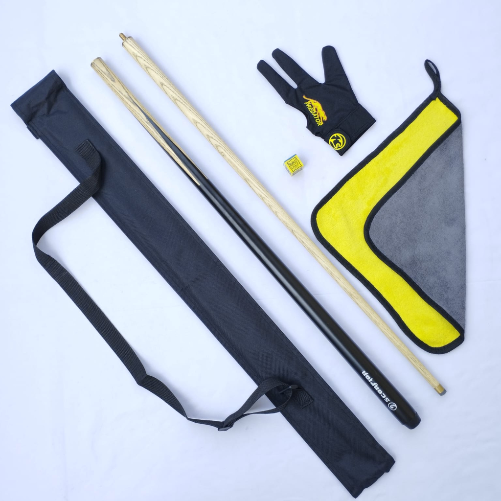 Jual Paket Stick Billiard Scorpion Kayu - Paket Stick Billiard - Stick ...