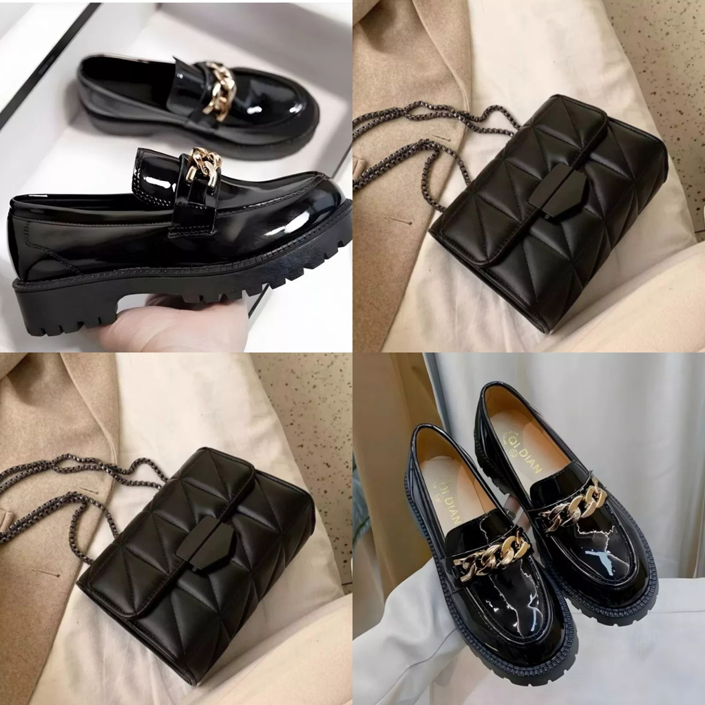 Jual Larisbags1 Paket sepatu docmart dan tas wanita kepang | Shopee ...