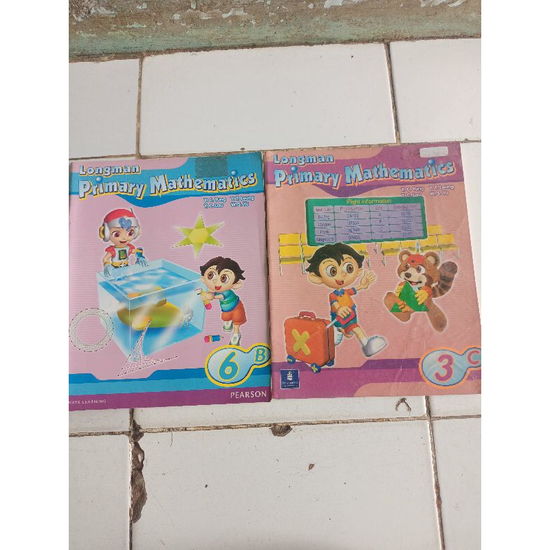 Jual ori LONGMAN PRIMARY MATHEMATICS 3C DAN 6B HARGA SATUAN CABUTAN ...