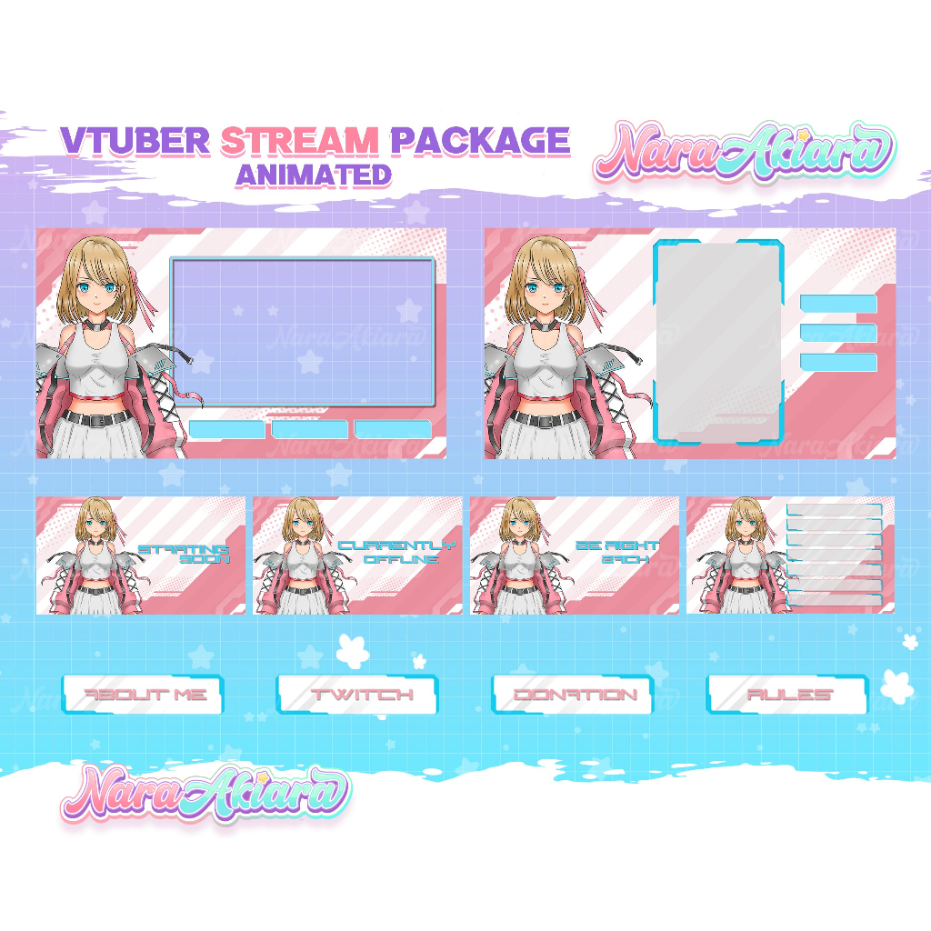 Jual Streaming Berkualitas dengan Paket Overlay Profesional, Paket ...