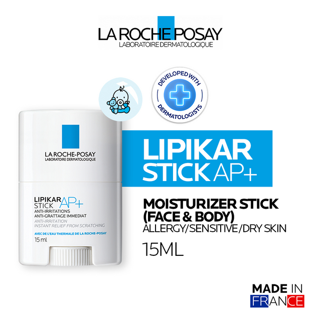 Jual La Roche Posay Lipikar Stick AP+ Moisturizer 15ml- Stick Kulit ...