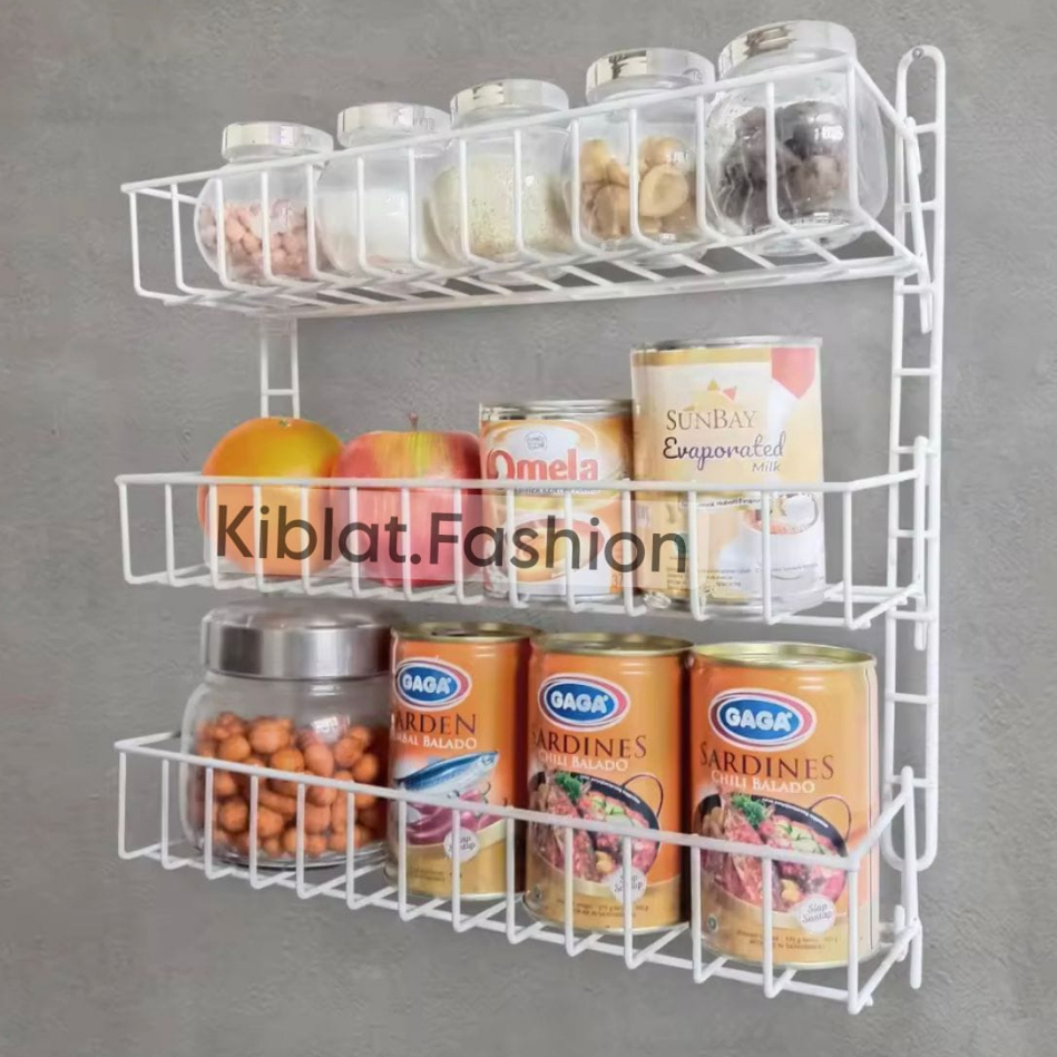 Jual Rak Bumbu 3 Susun Rakitan Rak Dapur Rak Sabun Kamar Mandi ...
