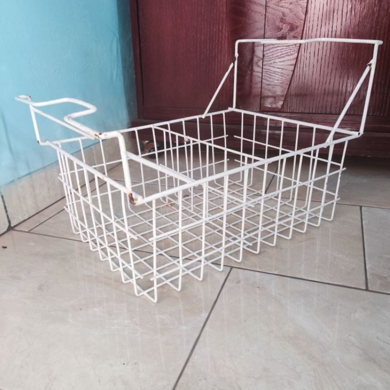 Jual Rak Keranjang Es Cream / Freezer Box Double (Tipe Pendek) | Shopee ...