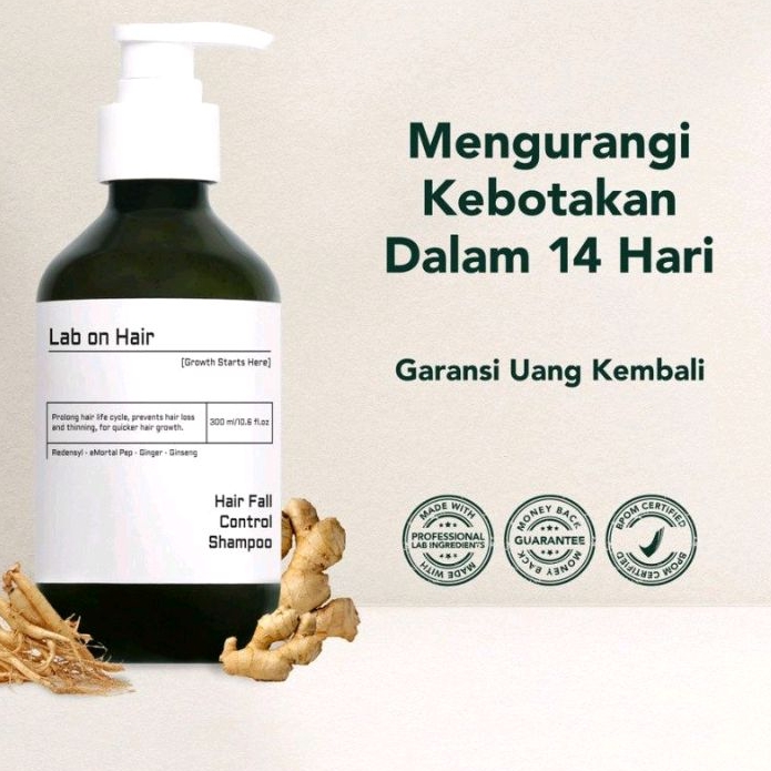Jual Lab On Hair Anti Hair Fall Shampoo Sampo Perawatan Rambut Anti ...