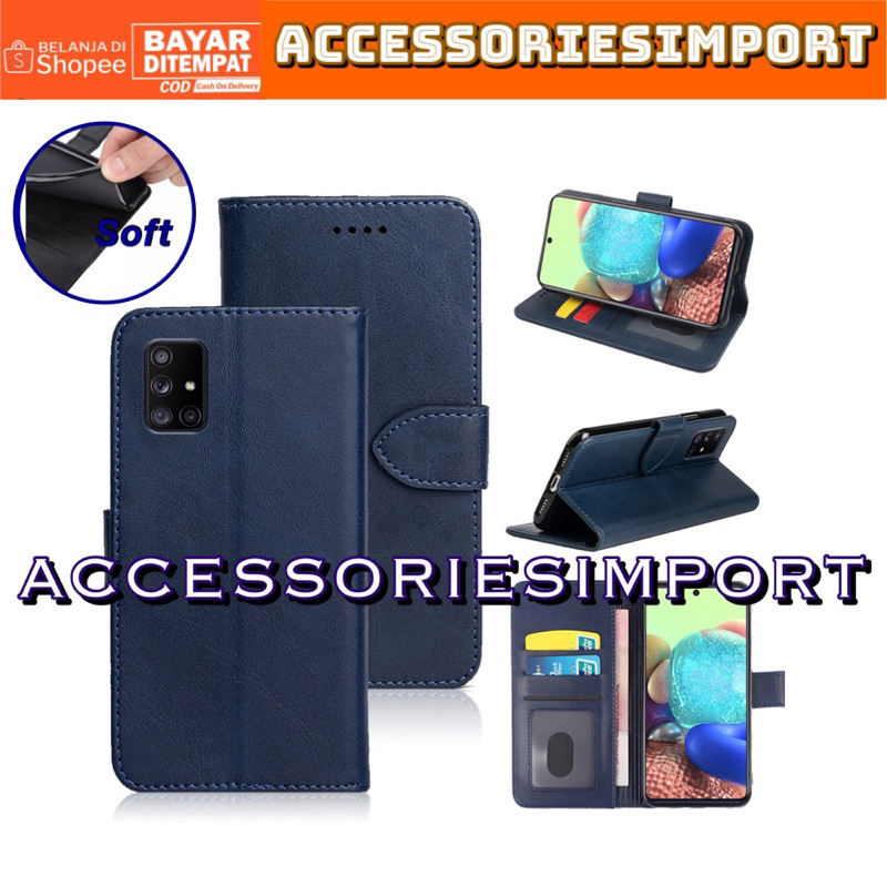 Jual Leather Case Wallet Oppo A5x A5i A5 2025 A5pro A3x A3pro A60 A79