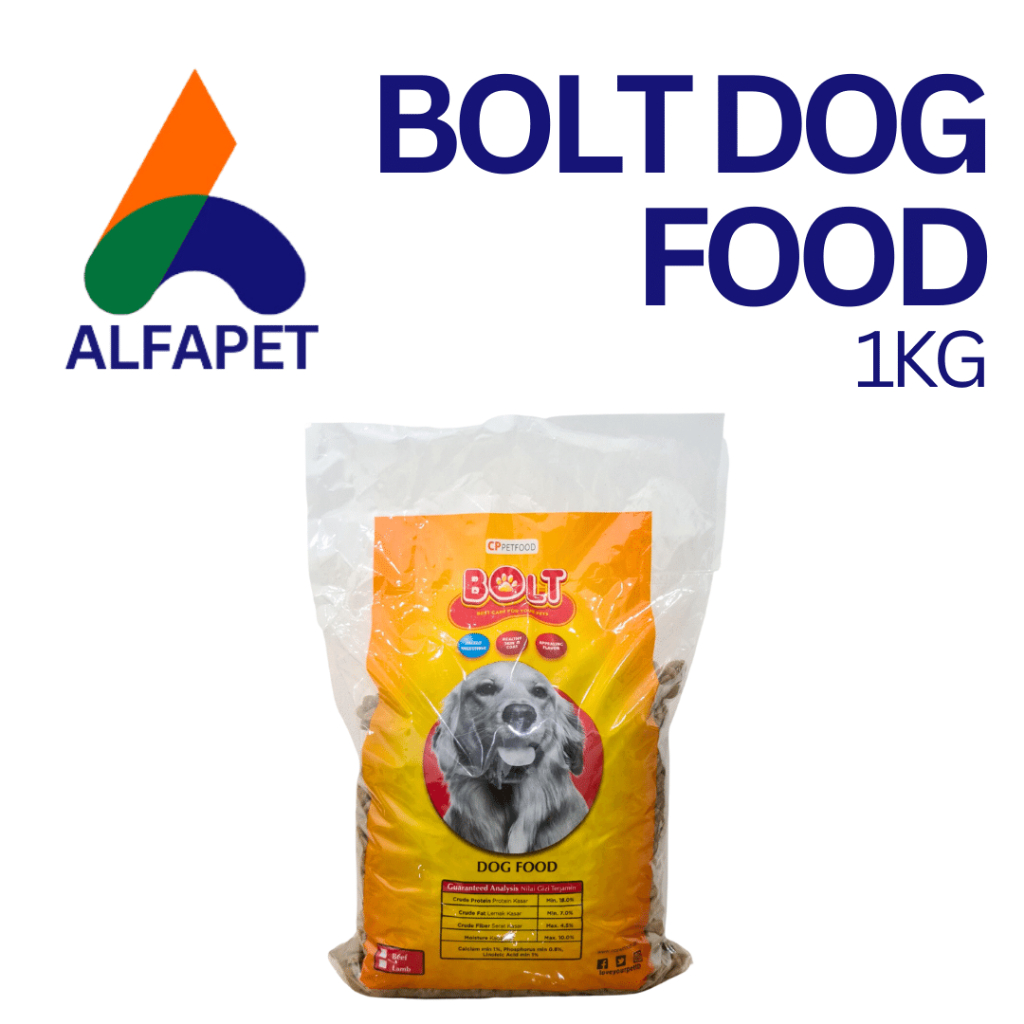 Jual BOLT DOG 1KG makanan anjing | Shopee Indonesia