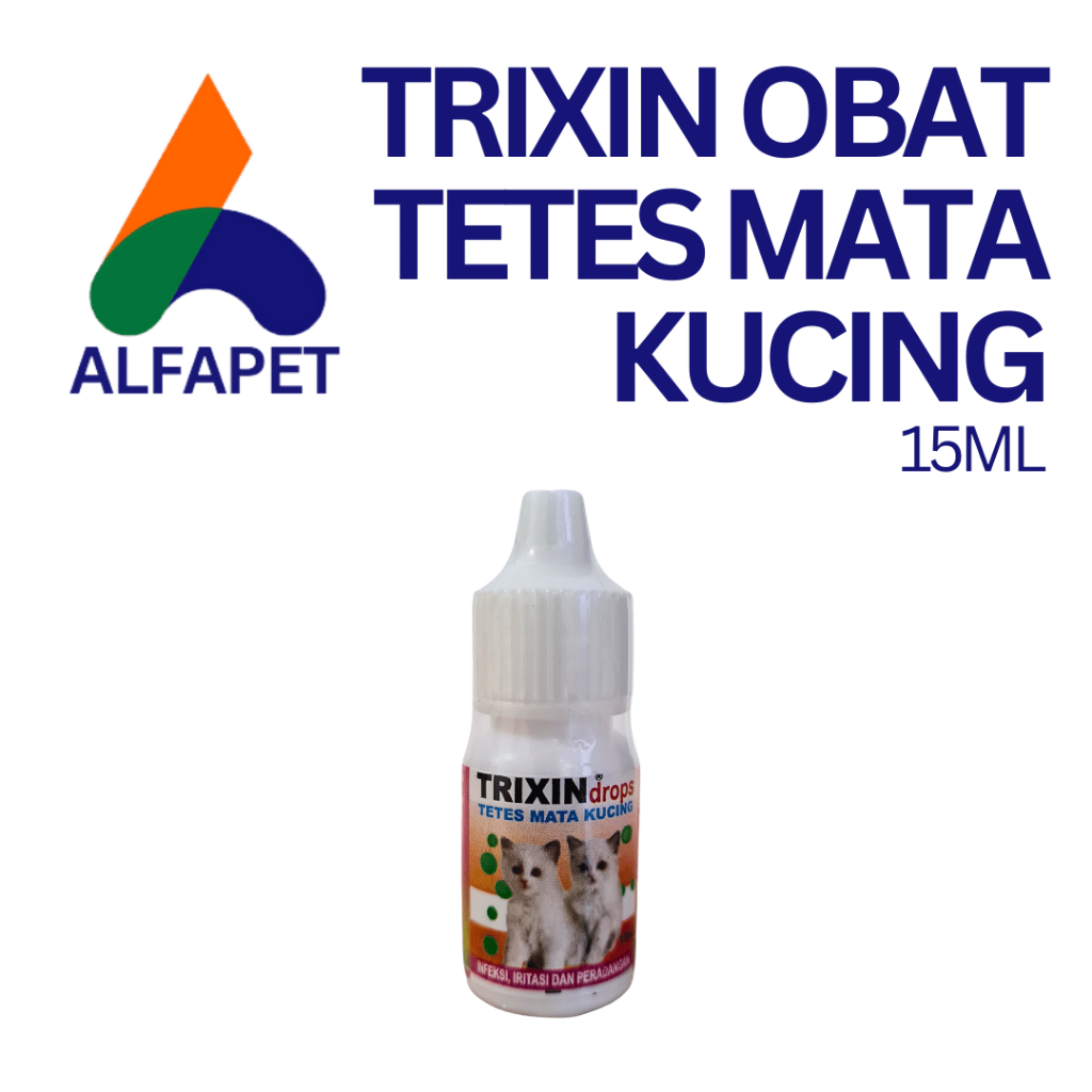 Jual Trixin cat drops tetes mata kucing anjing 15ml | Shopee Indonesia