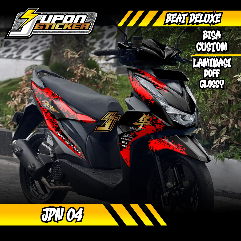 Jual (COD) Jupon Sticker Decal Fullbody Beat Deluxe Street 2020-2023 ...