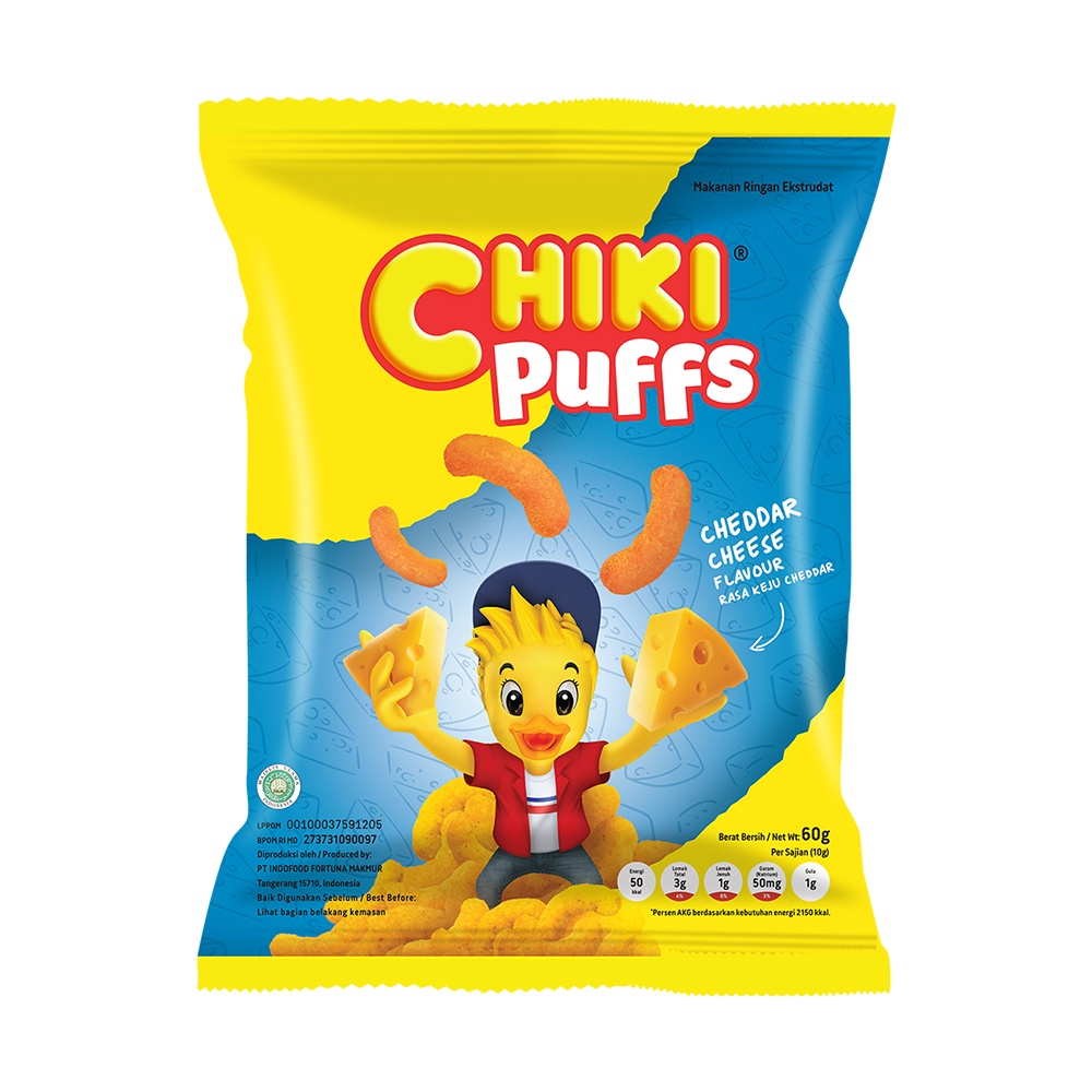 Jual Chiki Puffs Cheddar Cheese 60gr | Shopee Indonesia