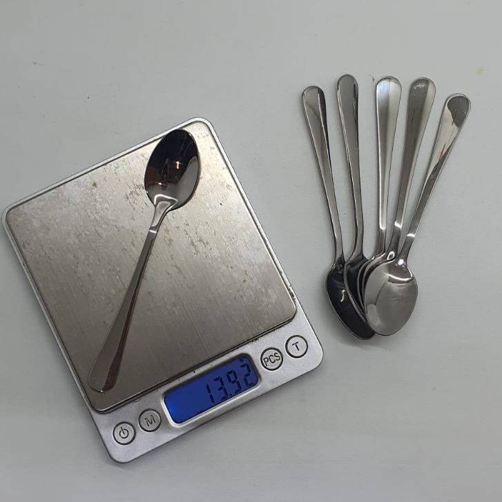 Jual SENDOK GARRPU KECIL / SENDOK KOPI/ SENDOK KUE / GARPU KUE MOTIF | Shopee Indonesia