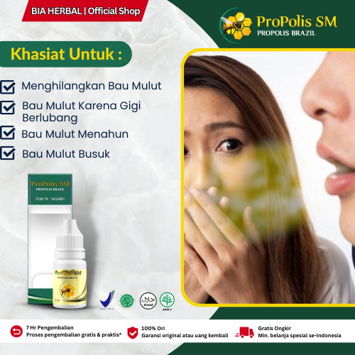 Jual Propolis SM – Obat Penghilang Bau Mulut & Nafas Busuk | Obat Kumur ...