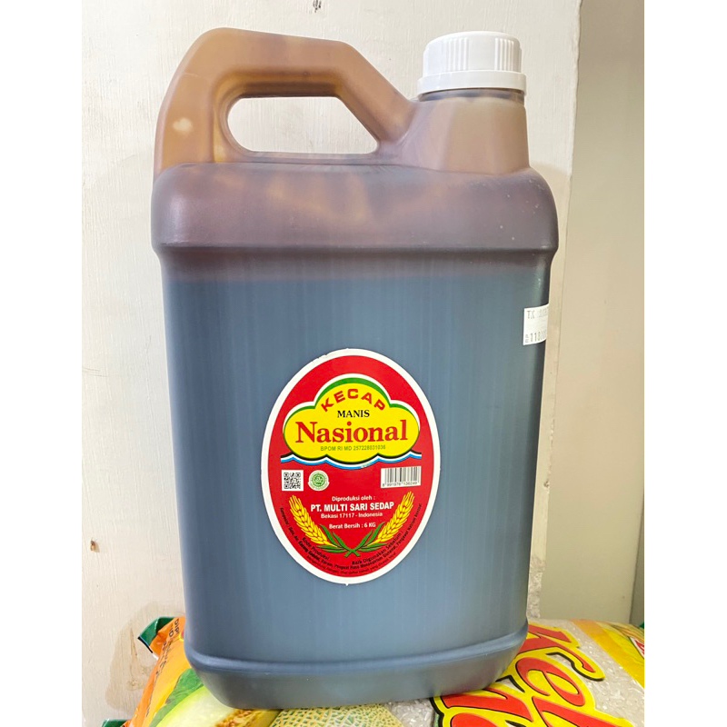Jual Kecap Manis Nasional 6kg | Shopee Indonesia