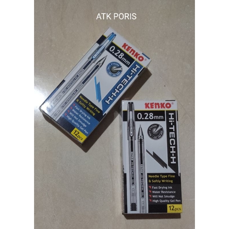 Jual Pulpen kenko Hi-tech 0,22mm/ Pena kenko gel hi-tech/ bolpoin kenko ...