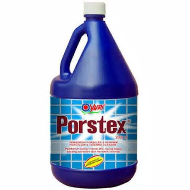 Jual YURI PORSTEX BIRU KEMASAN 2000 ML / 2 LITER | Shopee Indonesia