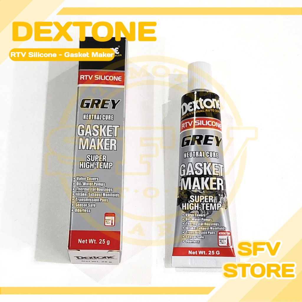 Jual Lem Silicon DEXTONE RTV SILICONE | Shopee Indonesia